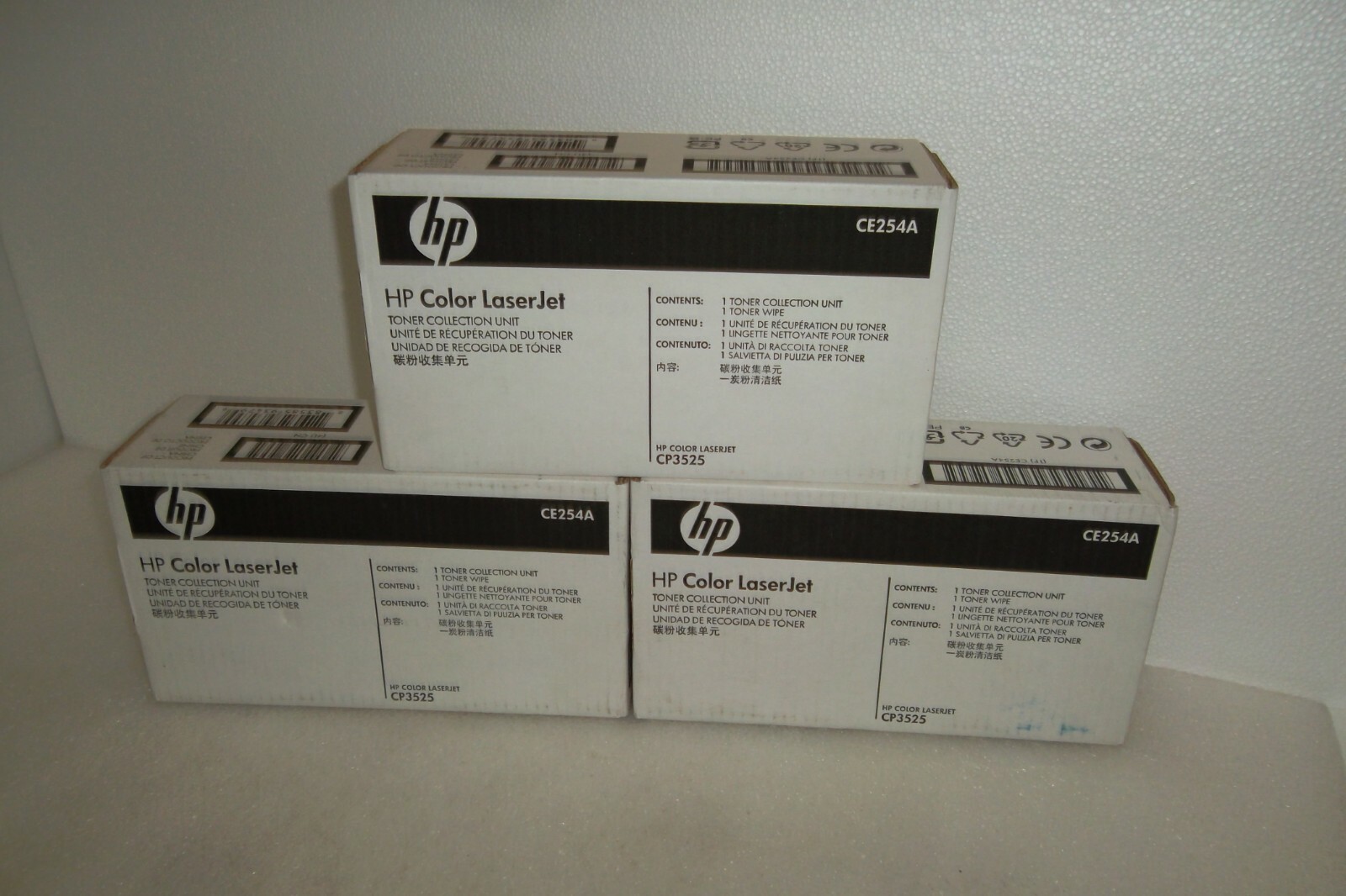LOT-3 HP Color LaserJet Toner Collection Unit for CP3525 M551dn M575c ...