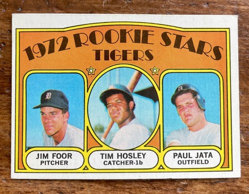 1972 Topps - 1972 Rookie Stars #257 Tim Hosley, Jim Foor, Paul Jata (RC ...