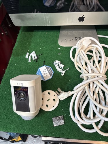 Ring Spotlight Security Camera Plugged-In HD Wired | eBay