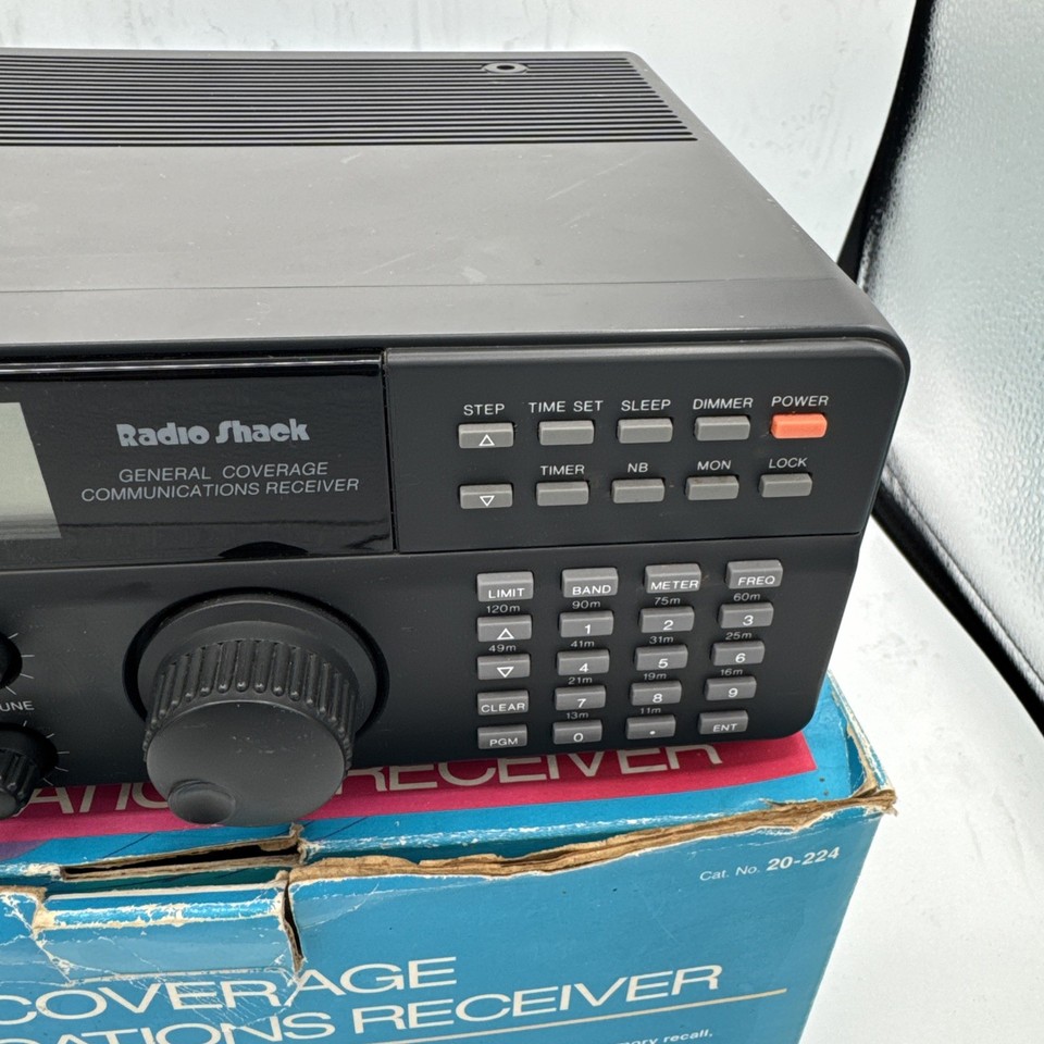 RADIO SHACK DX-394 GENERAL COVERAGE COMMUNICATIONS SHORTWAVE RECEIVER ...
