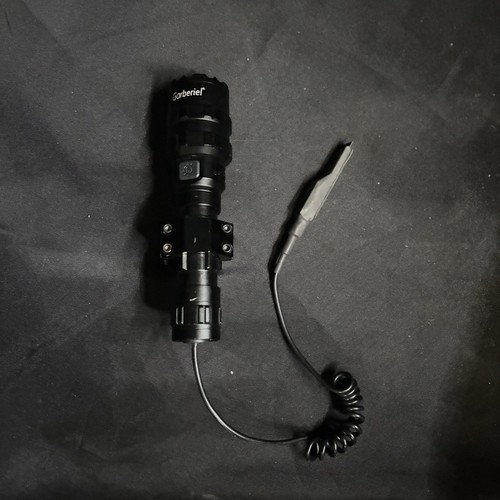 900001m Lumens Tactical Gun Flashlight +20mm Rail Mount +Switch for ...