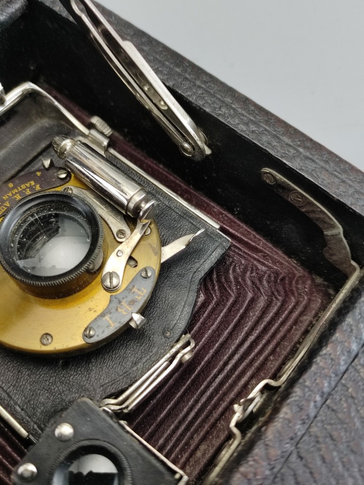 Folding Camera Lot INC F.P.K Automatic Eastman Kodak TBI Red & No 2 ...