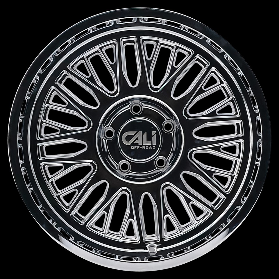 Cali Off-Road Wheels 9116 Vertex 22x12 -44 Chrome 8x170 (QTY 1) 9116 ...