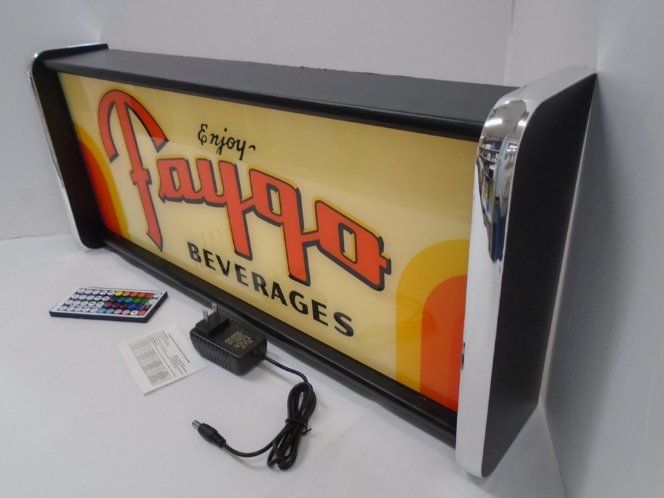 Faygo Beverages LED Display lighted sign lightbox Wall Hanging Light | eBay