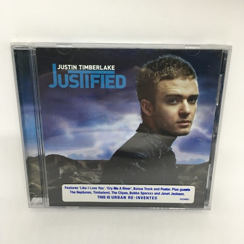Justin Timberlake JUSTIFIED CD Album GOOD CONDITION Free Postage ...