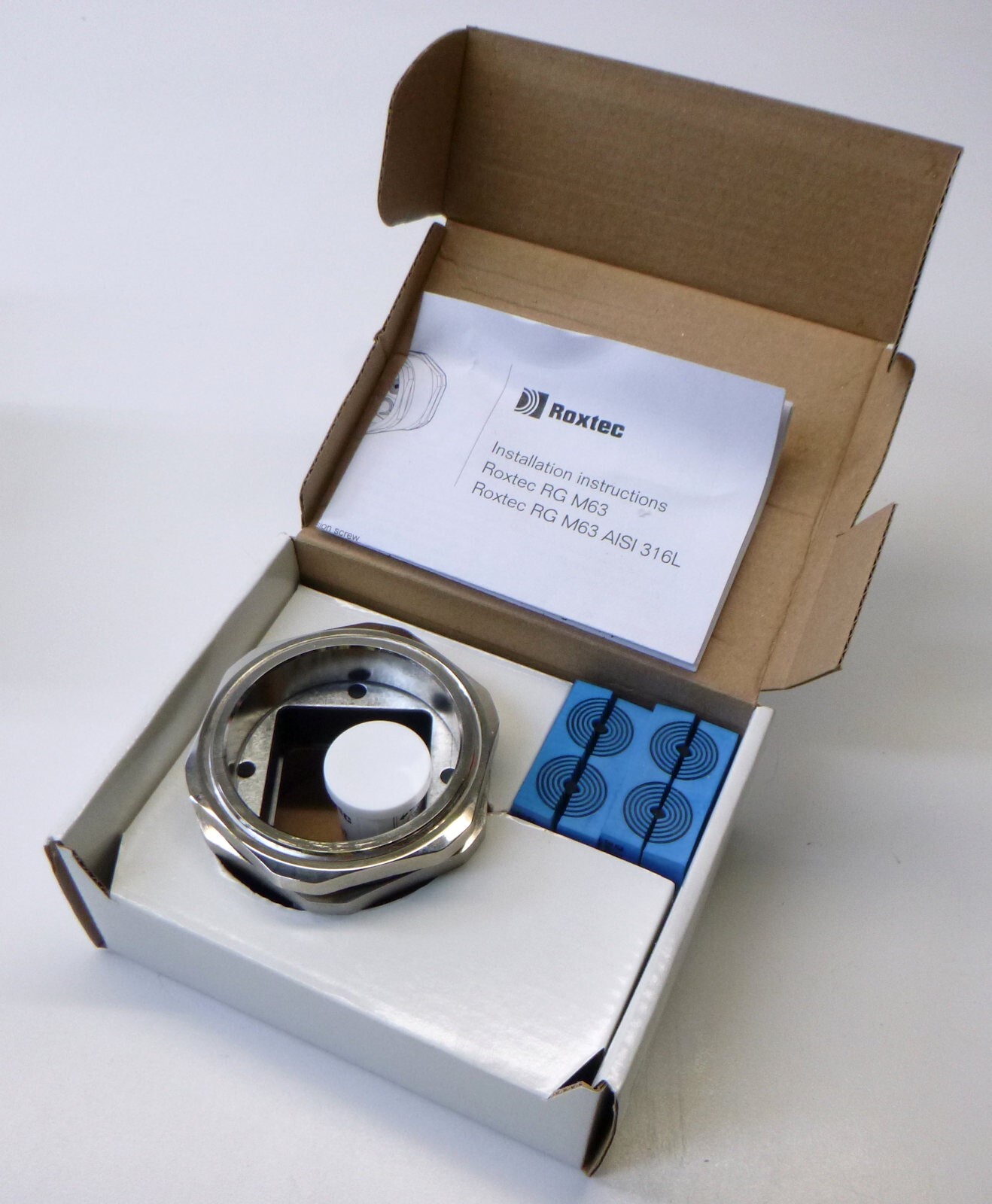 Roxtec RG M63/4 Rox M63 Gland, Cable Entry Seal, 4 Cables / Pipes | eBay