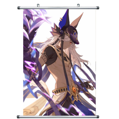 60*90cm Genshin Impact Cyno HD Poster Scroll Wall Home Decor Free ...