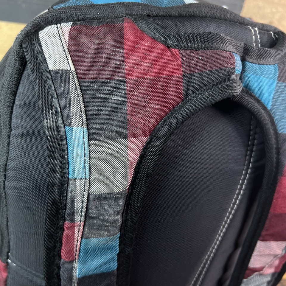 Dakine Backpack Mens Checkered Plaid Floral Inside Hiking Backpack | eBay