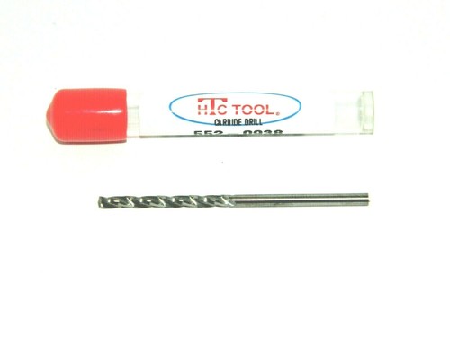 3/32" Solid Carbide 3 Flute DRILL BIT Jobber Length Twist 150 Pt Made ...