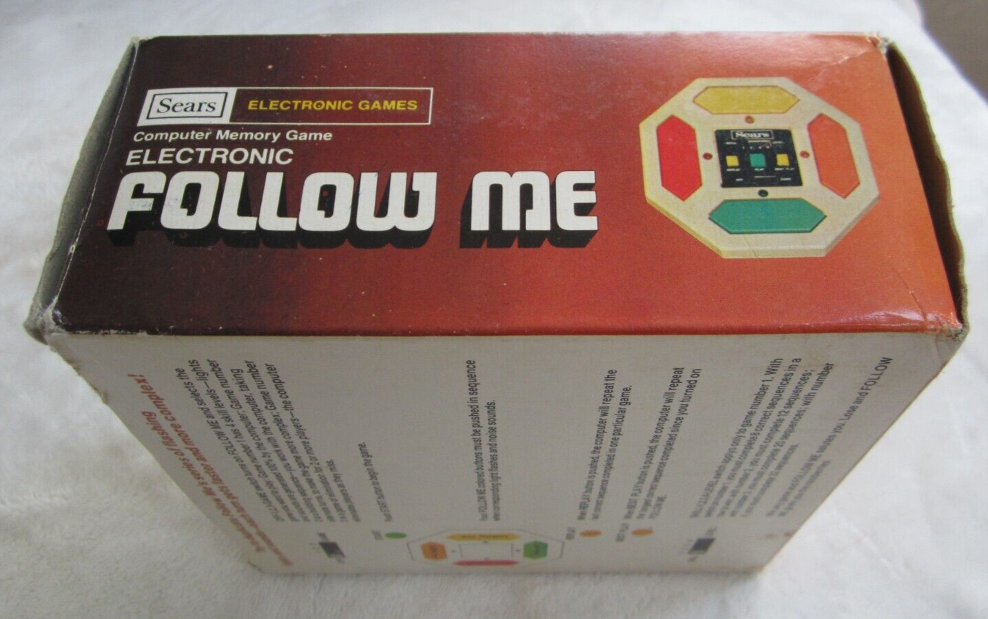 Vintage Sears Follow Me Electronic Computer Memory Game in Box FOR ...