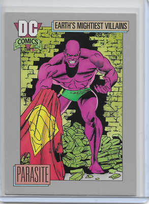 1992 Impel DC Comics Cosmic Parasite Card # 102 Earth's Mightiest ...