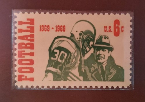 Football Centennial Stamp September 26, 1969 | eBay