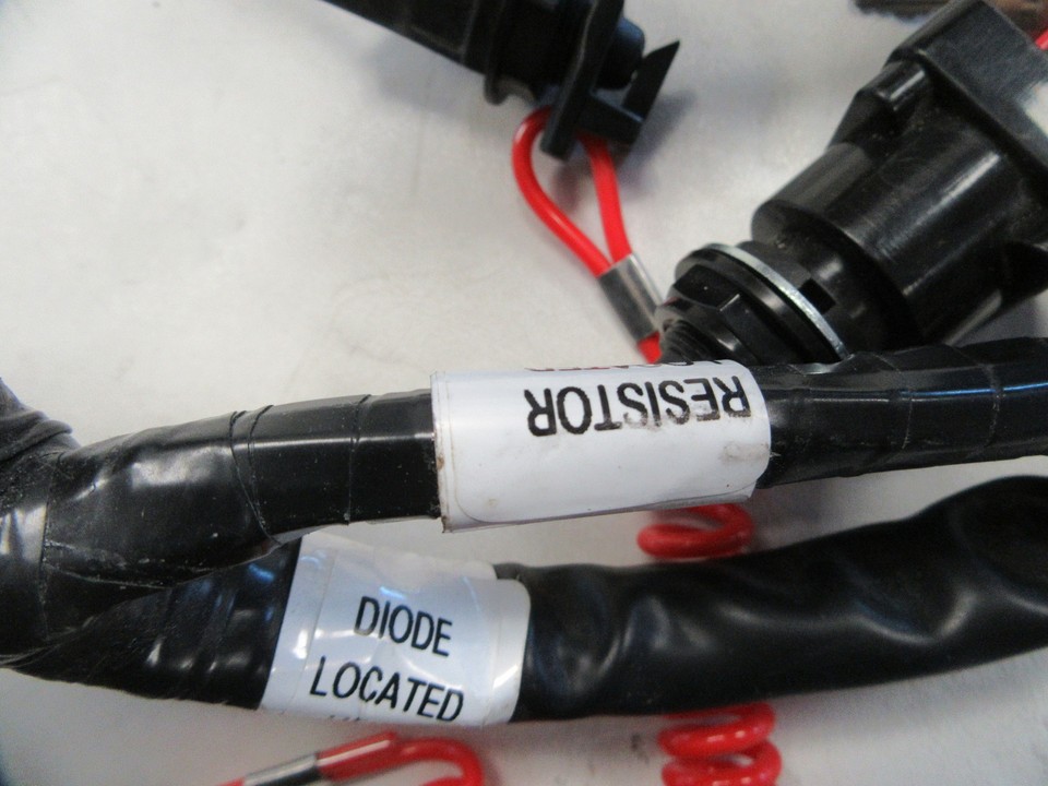 HONDA IGNITION & KILL SWITCH HARNESS W/ (2) KEYS 910000091 MARINE BOAT ...