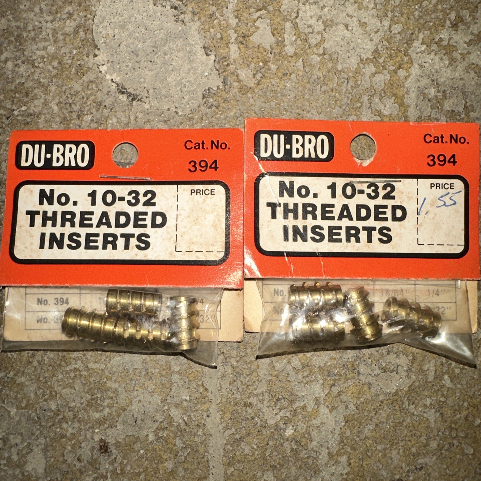 DU-BRO 394 10/32 Threaded Inserts New Old Stock Made In The USA You Get ...