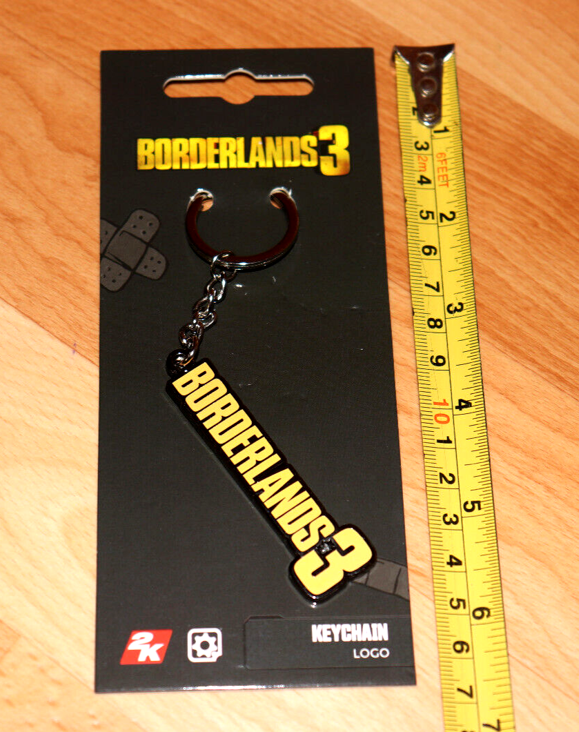 Borderlands 3 Logo Rare Keychain Key Ring / Schlüsselanhänger PS4 Xbox ...