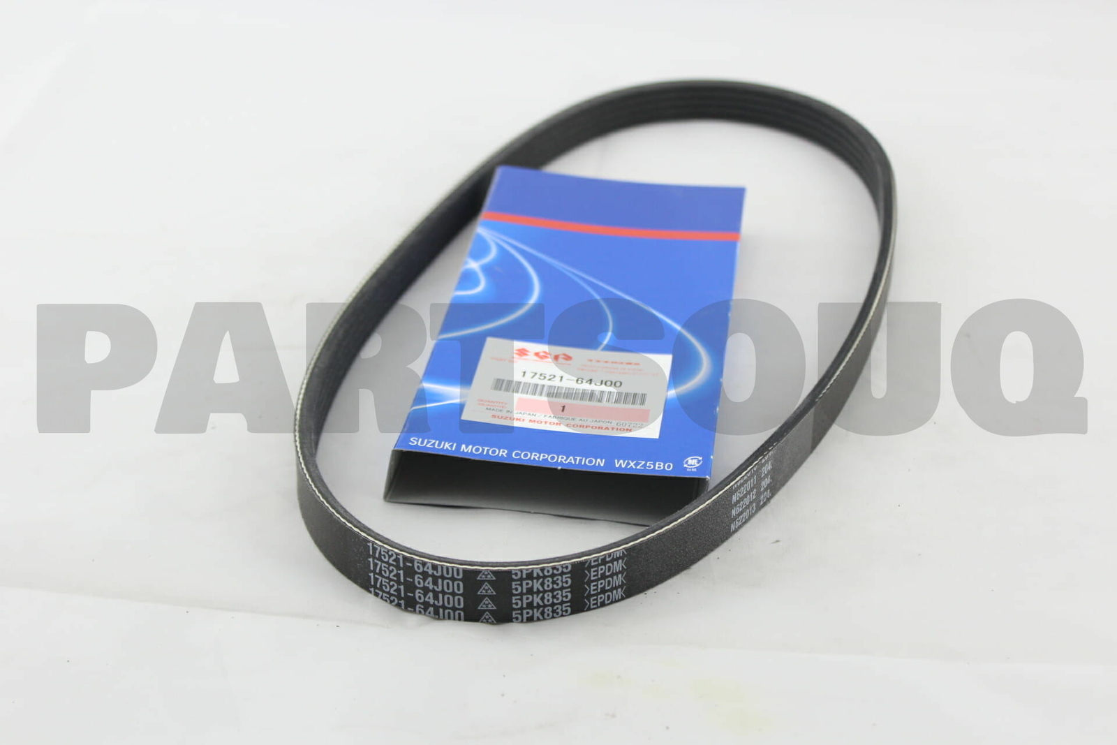 1752164J00 Genuine Suzuki BELT, WATER PUMP (5PK835) 17521-64J00 | eBay