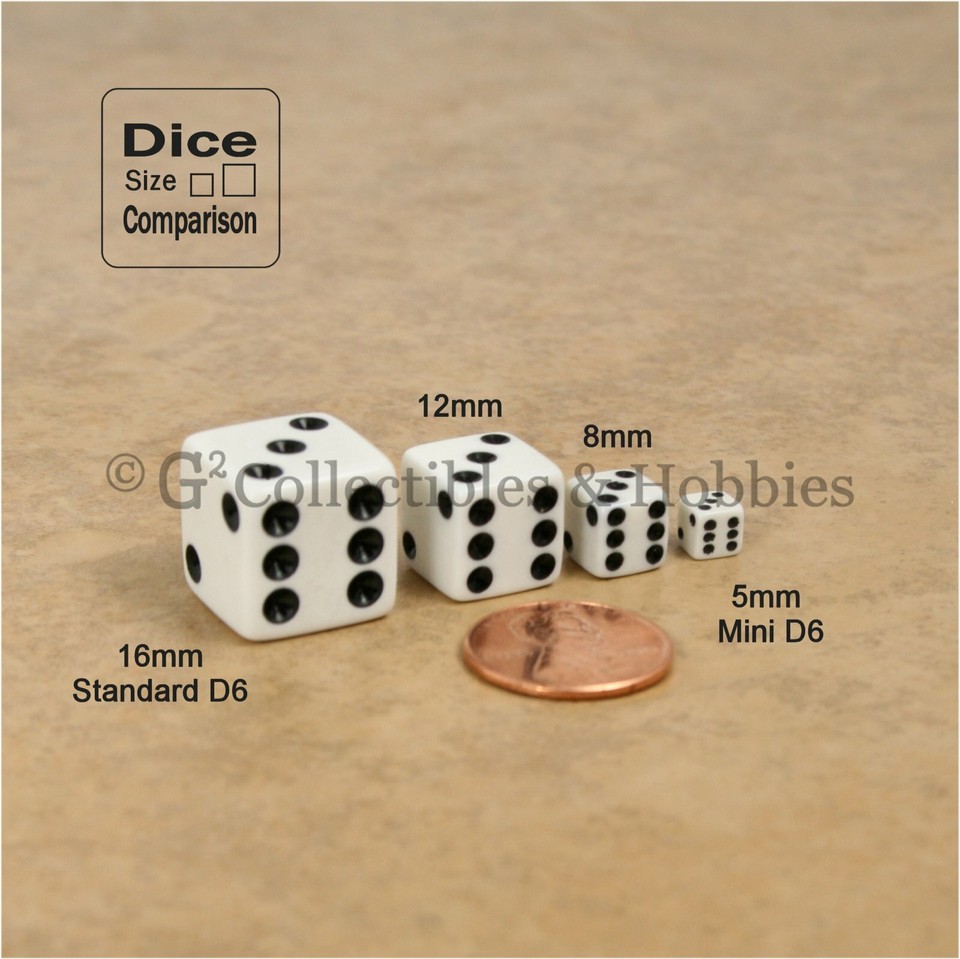 NEW 5mm Deluxe Rounded Edge 30 MINI Dice Pink RPG Game 3/16 inch ...