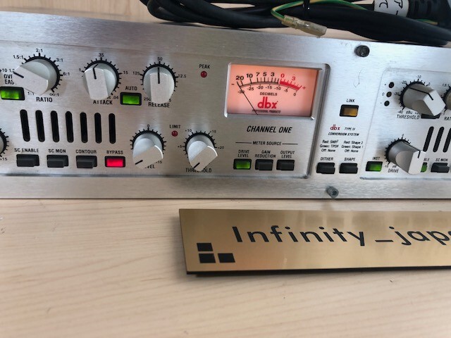 DBX 566 Dual Stereo Analog Vacuum Tube Compressor Rackmount Contour ...