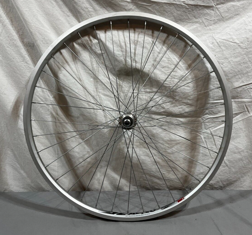Weinmann ZAC 20 36-Spoke 26x1-3/8 Silver Aluminum Bolt-On Rear Wheel ...