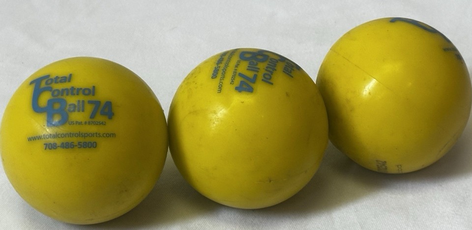 Total Control Ball TCB 74 Baseball Weighted Training Hitting Batting ...