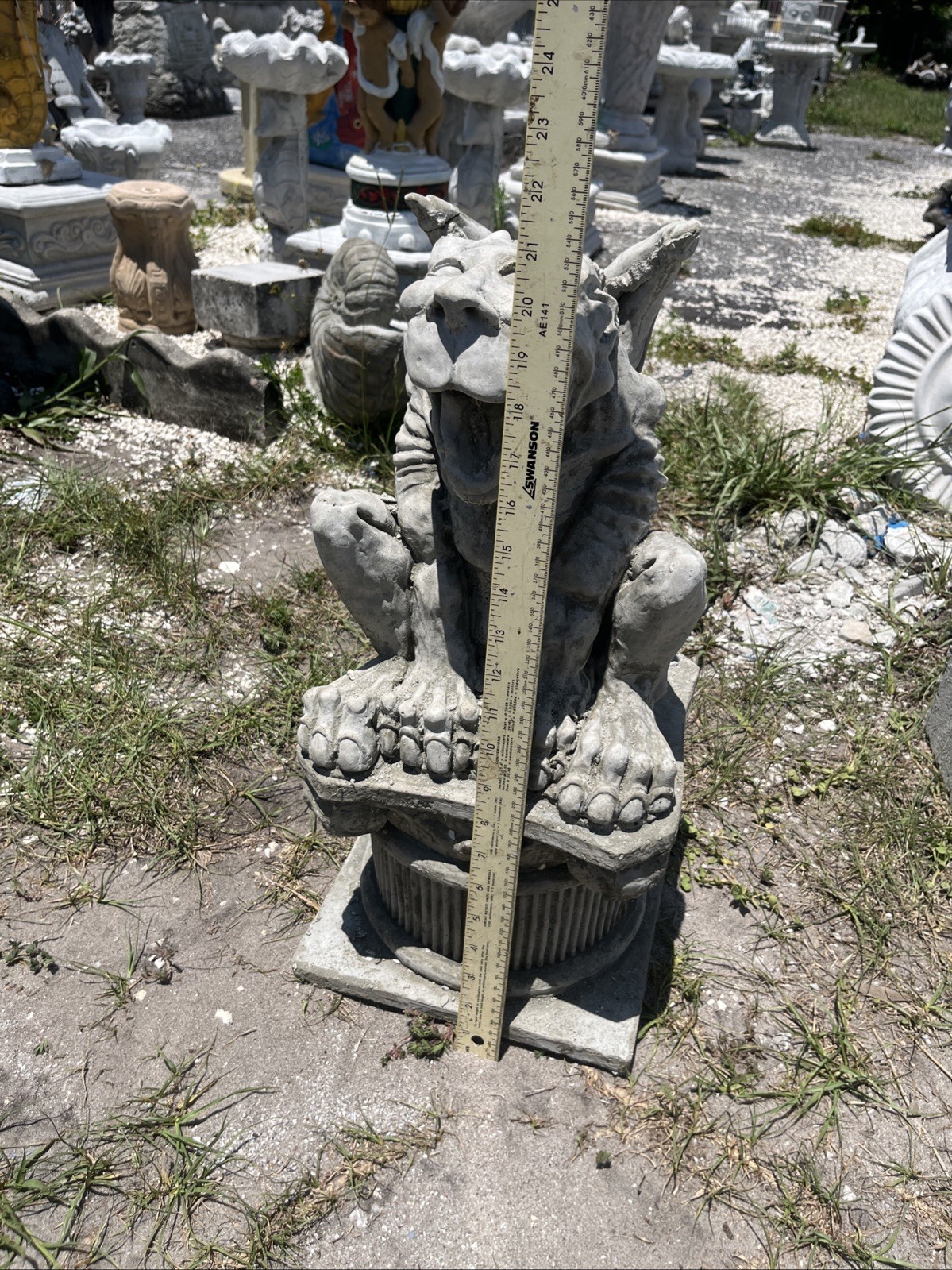 Latex Fiberglass Mold. Make Concrete Or Plaster Gargoyle | eBay