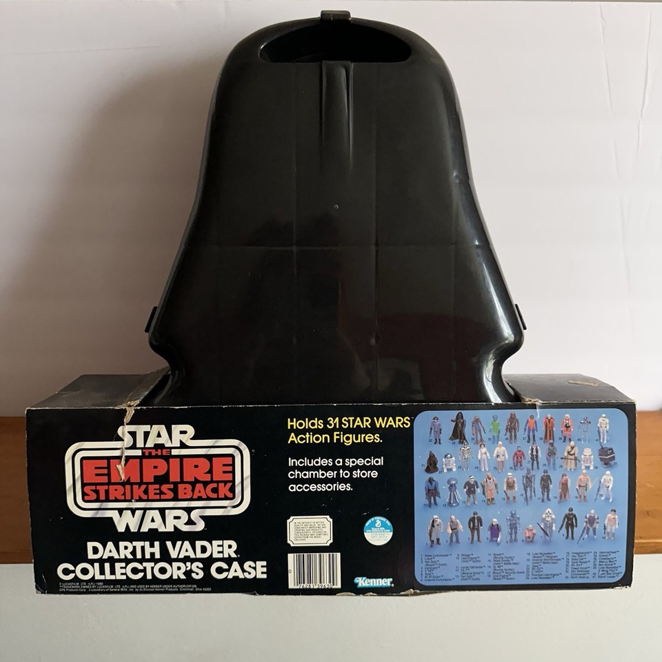 EXCELLENT Vintage 1980 Star Wars Darth Vader Action Figure Collectors ...