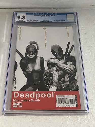 Deadpool: Merc with a Mouth #7 CGC 9.8 Marvel Comics 1st app Lady ...