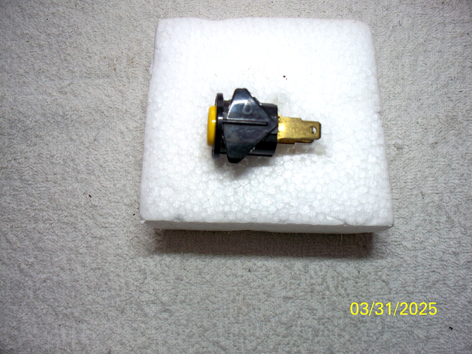 70-81 Camaro Rear Power Trunk Release Switch Yellow Push Button GM ...