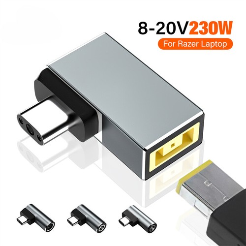 230W DC 3 Pin to 5521/5525/7450/Slim Tip Power Charging Adapter For ...