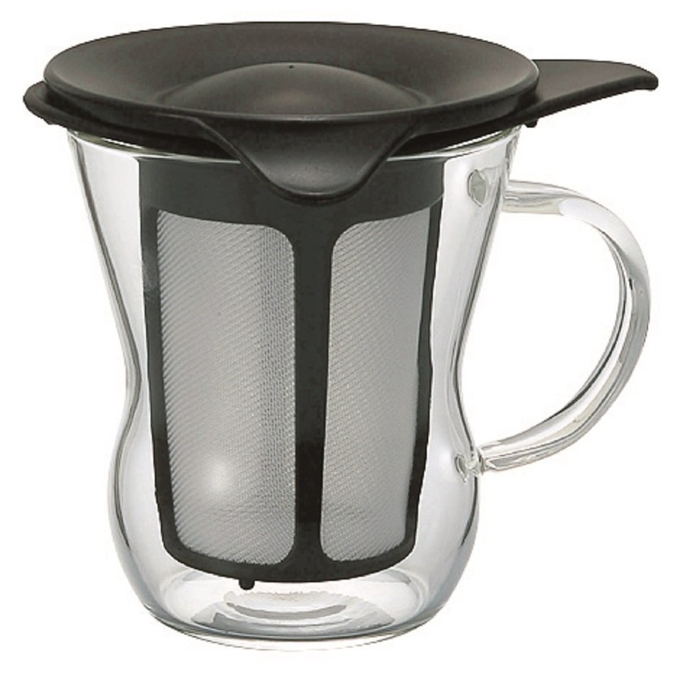 Hario One Cup Tea Maker 200ml Black OTM-1B 1 Cup from JAPAN | eBay