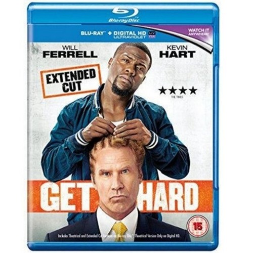 GET HARD Comedy Movie Blu-ray Unrated Will Ferrell Kevin Hart Funny Comedian | eBay