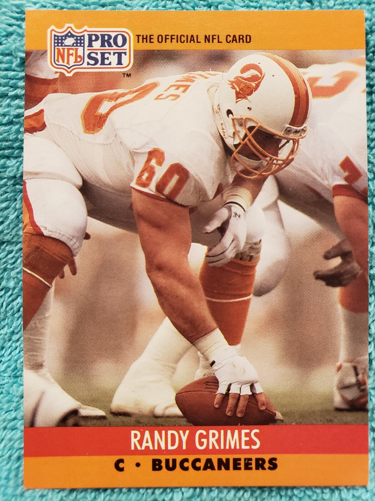 1990 PRO SET RANDY GRIMES #654 TAMPA BAY BUCCANEERS | eBay