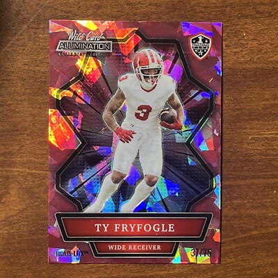 2021 Wild Card Alumination NIL Collegiate Edition Holo-Lux Pink /75 Ty ...
