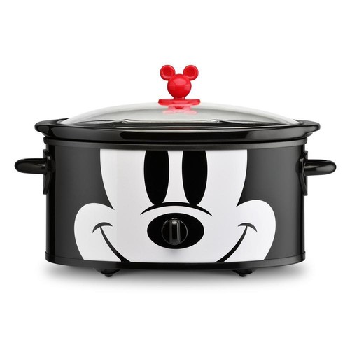 Disney Rice/Slow Cooker 6 qt Large Capacity + Oval Shape w/ Tempered ...