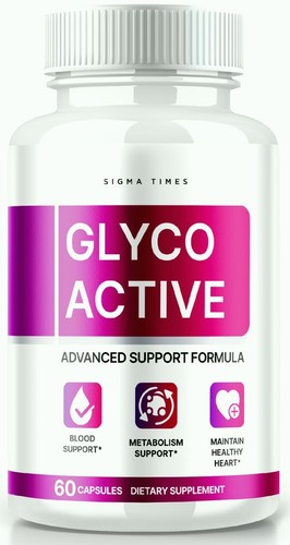 Glyco Active Advanced Blood Support Pills for Healthy Blood Sugar ...