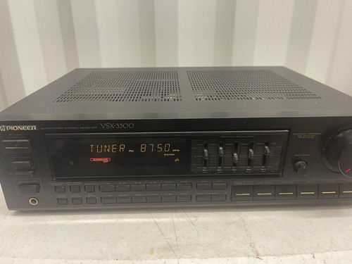 Vintage 1980s 80s Pioneer Stereo Reciever Equalizer Pioneer VSX-3300 | eBay