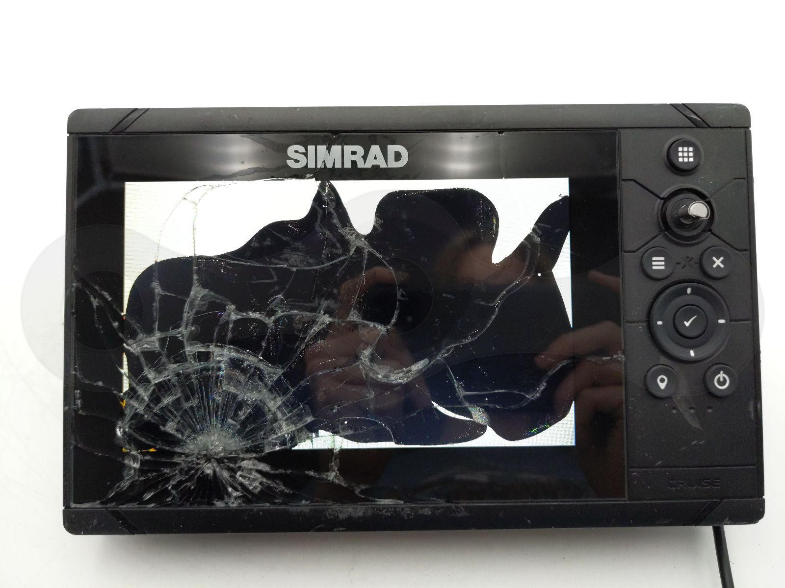 SIMRAD CRUISE 7 BOAT CHARTPLOTTER FISHFINDER SONAR RADAR HEAD UNIT ...