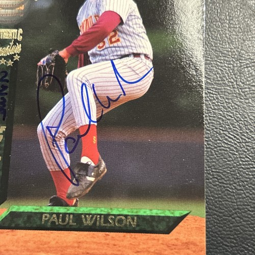 B10 Signature Rookies Draft Picks 1994 Autograph #2 Paul Wilson New ...