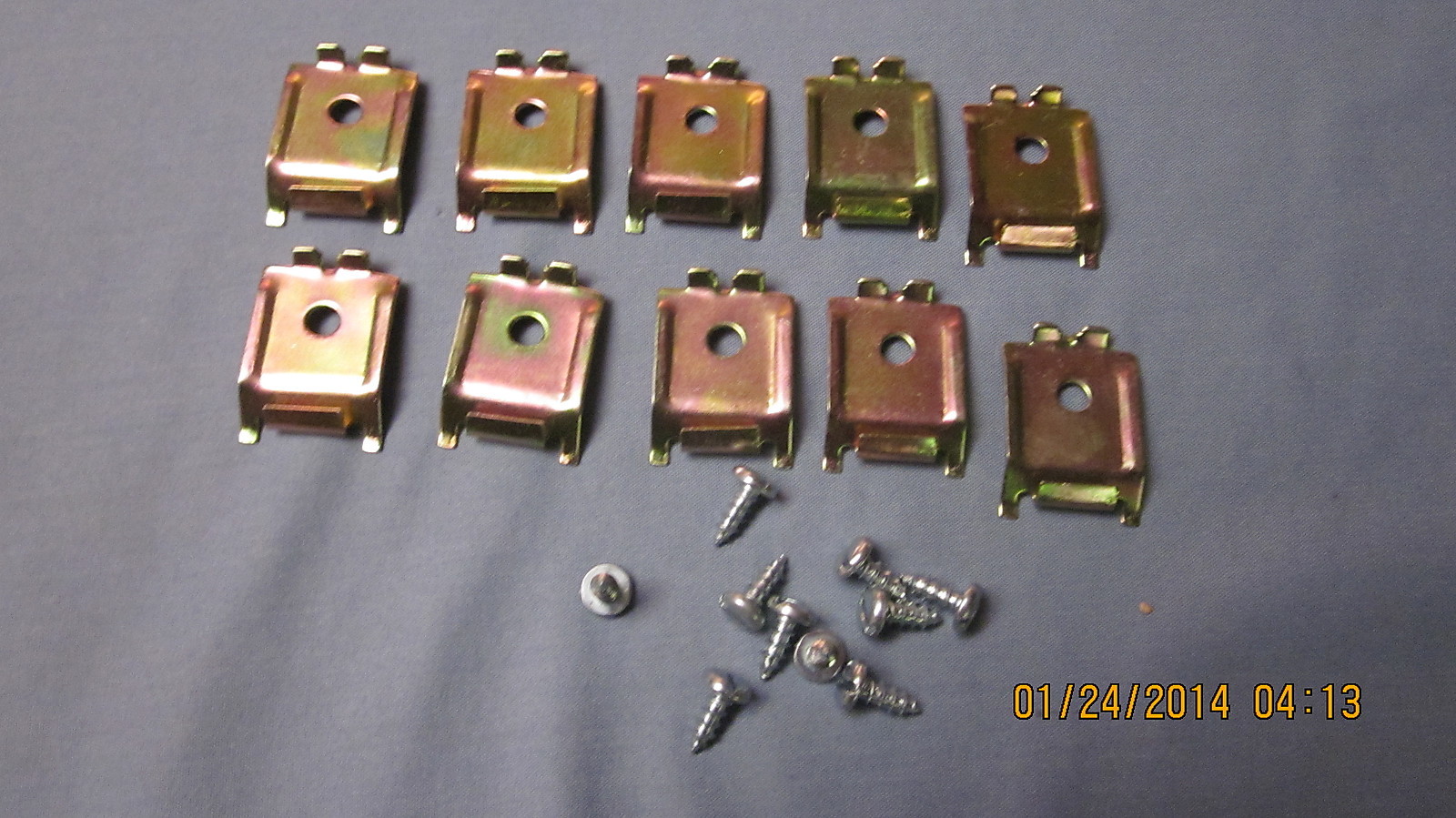 1955 chevy rocker panel molding clip set | eBay