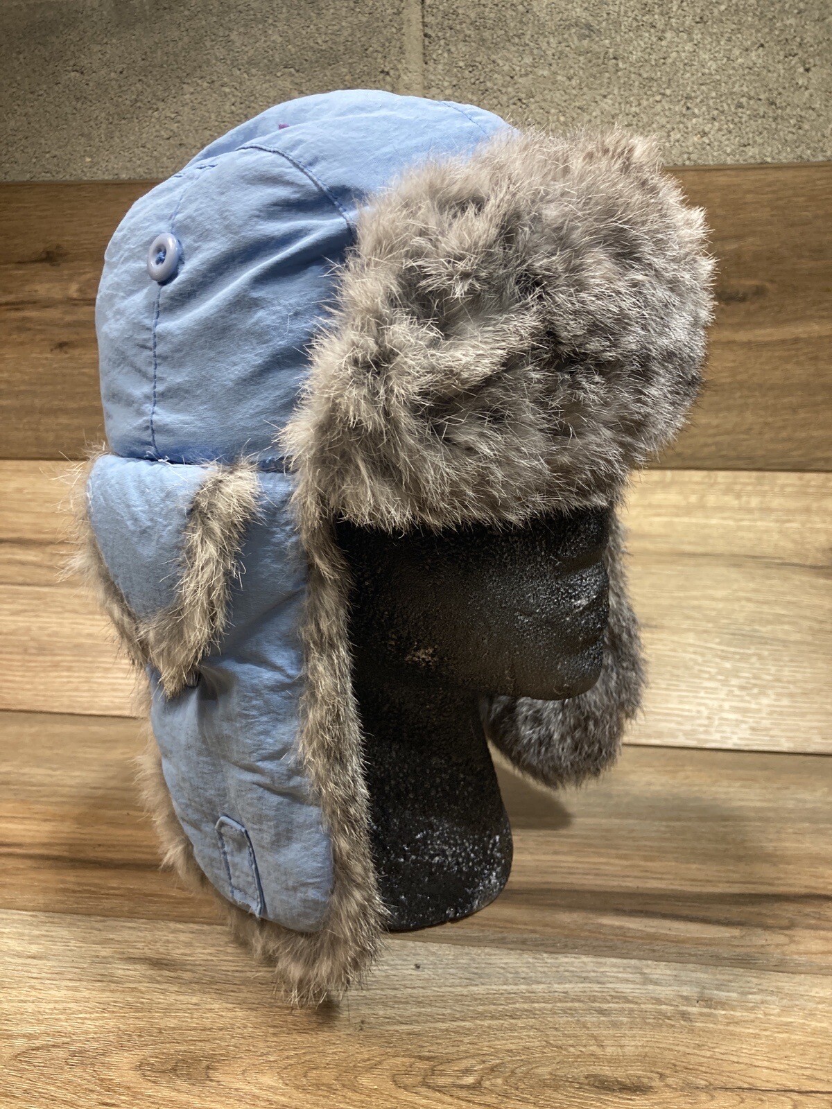 Paul Leinburd By Crown Cap Rabbit Fur Trimmed Trapper… - Gem