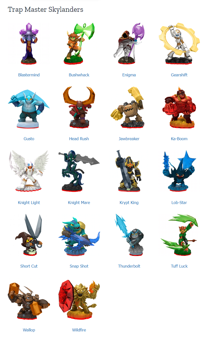 Skylanders NFC Card BUNDLES - Characters, Vehicles, Magic Items, Traps ...