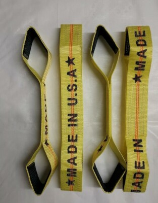 4-Pack Dog Bone Straps for 8-Point Tie Down System USA MADE BLACK,RED ...