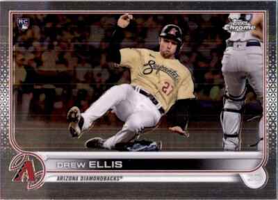 2022 Topps Chrome DREW ELLIS. RC Arizona Diamondbacks #77 | eBay