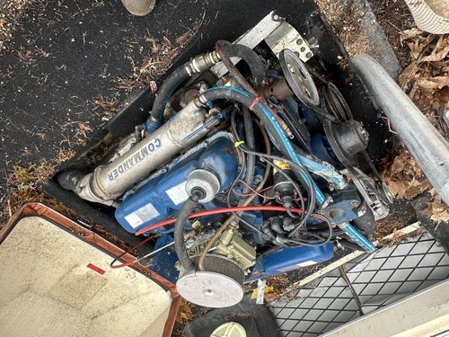 Ford 351 Marine Gas Engine Complete Ford Straight Inboard with Gear | OE