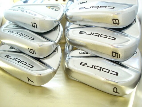 Cobra Right Handed Iron Set FLY-Z PRO FORGED 5-9,P Dynamic Gold Flex ...