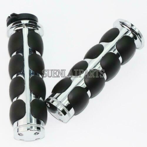 1" Handlebar Hand Grips For Honda Shadow Spirit Aero Ace Phantom VT 600 ...