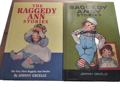 Raggedy Ann and Andy Stories 2 Hardcover Books In Dust Cover, First ...