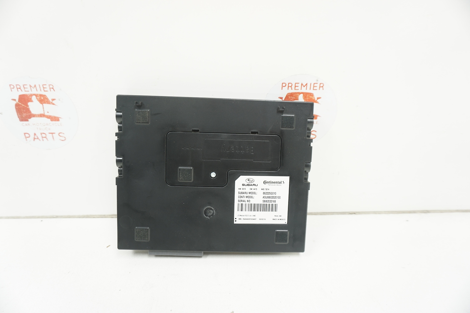 2016-2018 Subaru Forester Communication Telematics Control Module ...