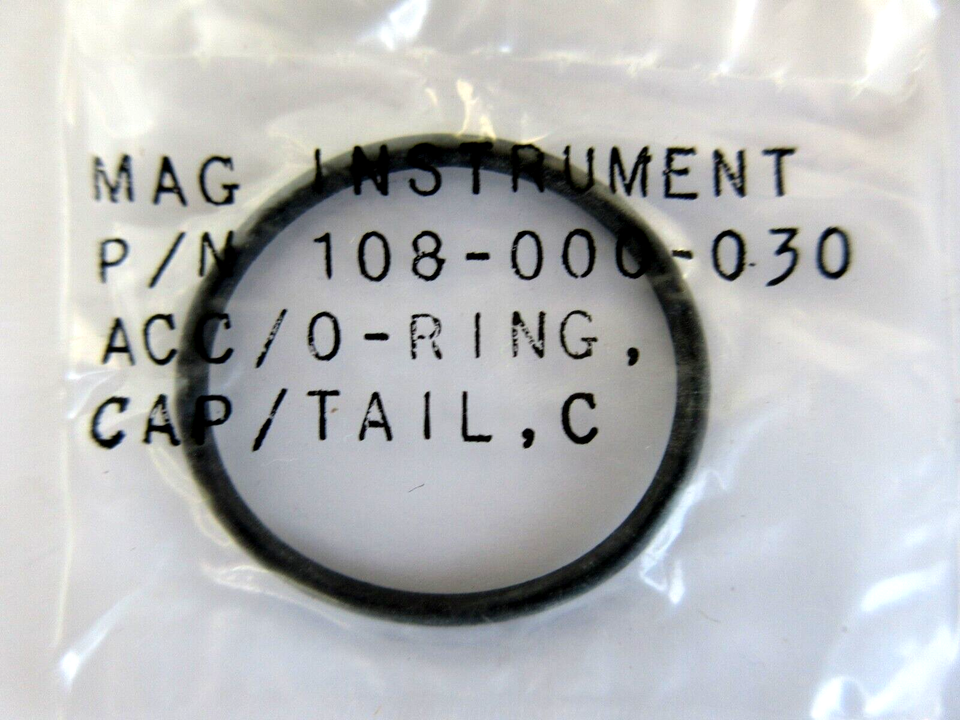 Lot of 4 Mag-Lite Tail Cap O-Ring 108-000-030 C Cell Flashlights | eBay