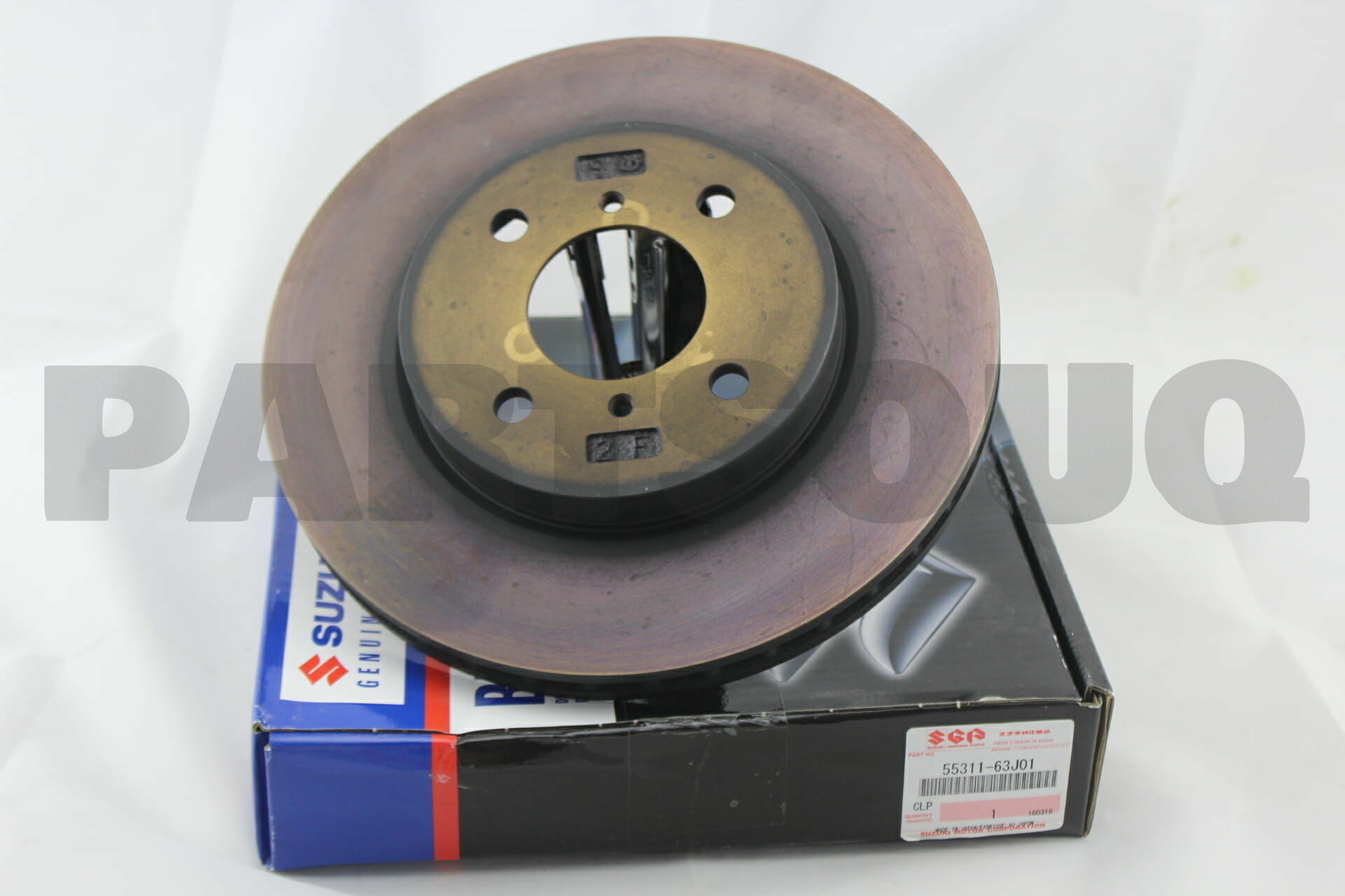 5531163J01 Genuine Suzuki DISC, FRONT BRAKE 55311-63J01 | eBay